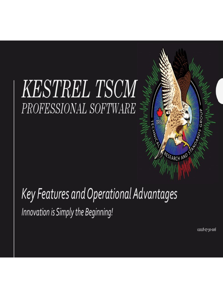 Kestrel Key Features | PDF | Software Defined Radio | Usb