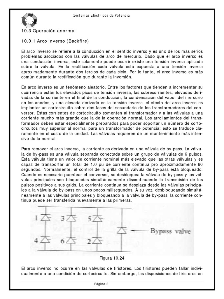 Arco Inverso en Sistemas Eléctricos | PDF | Corriente eléctrica ...