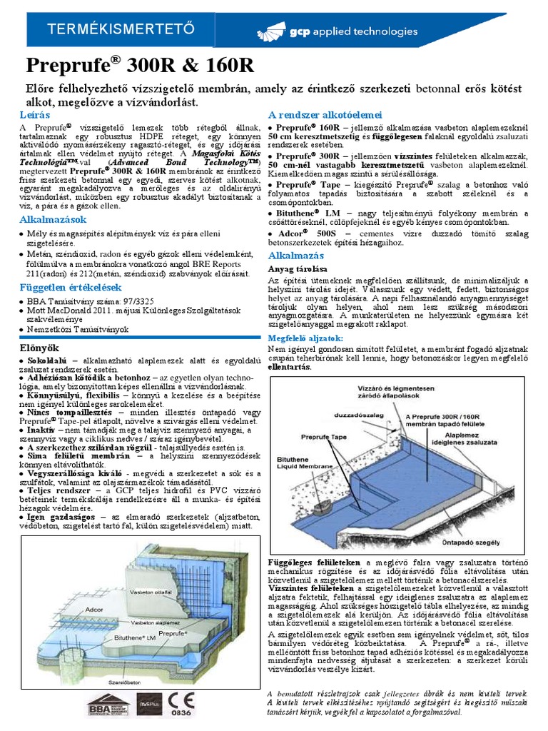 Preprufe 300R, 160R - GCP | PDF