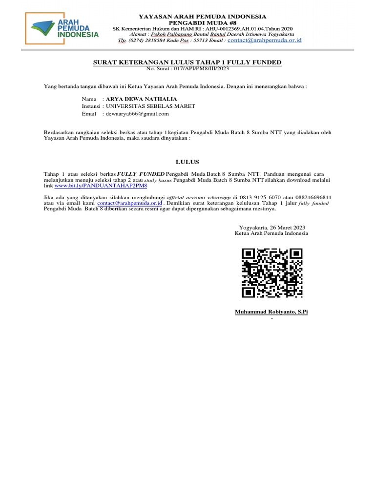 SKL - Arya Dewa Nathalia | PDF