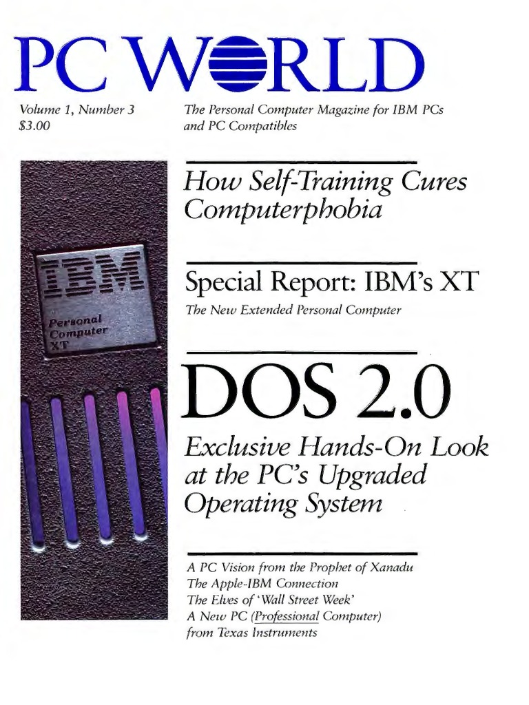 How Self-Training Cures Computerphobia: Special Report | PDF | Personal ...