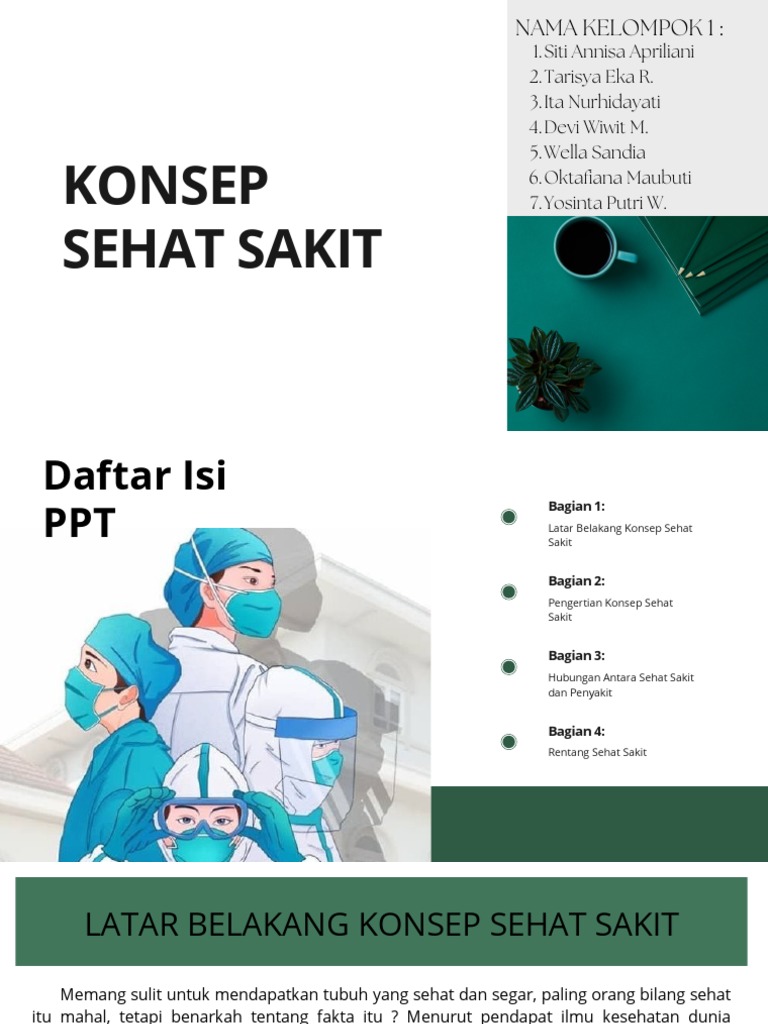 Konsep Sehat Sakit | PDF