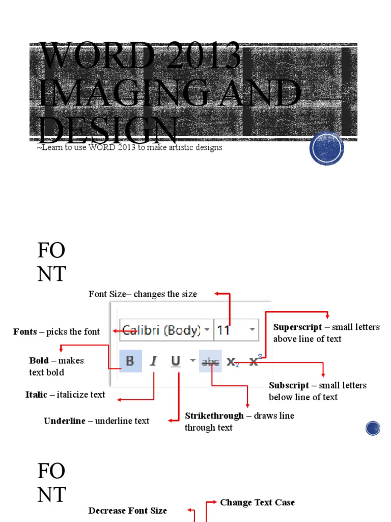 Word 2013 Imaging and Design | PDF | Computing | Printing