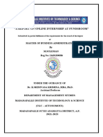 Final Internship Report Format Sequence | PDF | Internship | Job Hunting