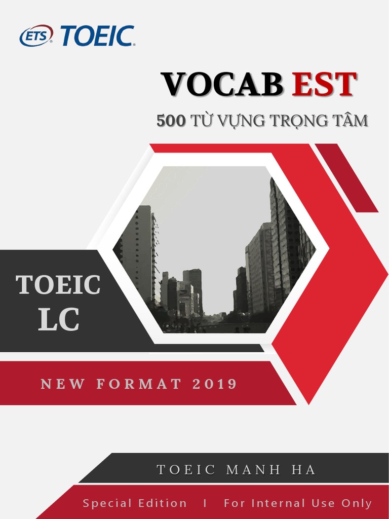 Vocab: Toeic | PDF