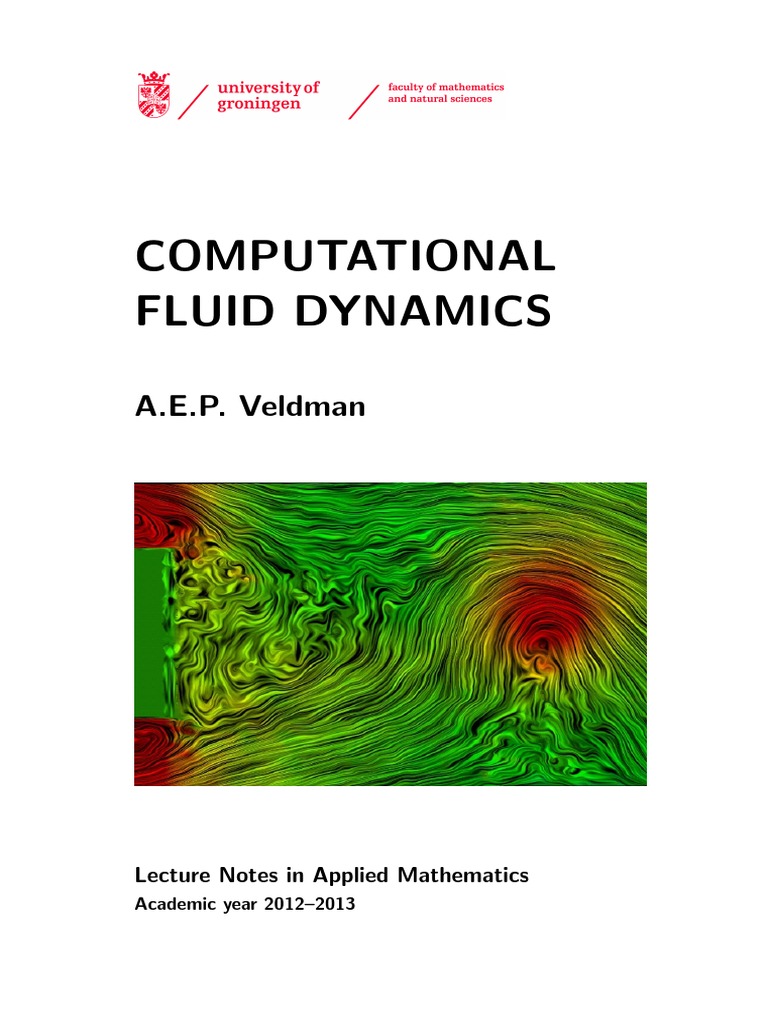 CFDdictaat 1213 | PDF | Fluid Dynamics | Navier–Stokes Equations