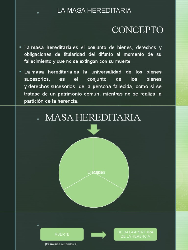 Conceptos de Masa Hereditaria | PDF | Herencia | Justicia