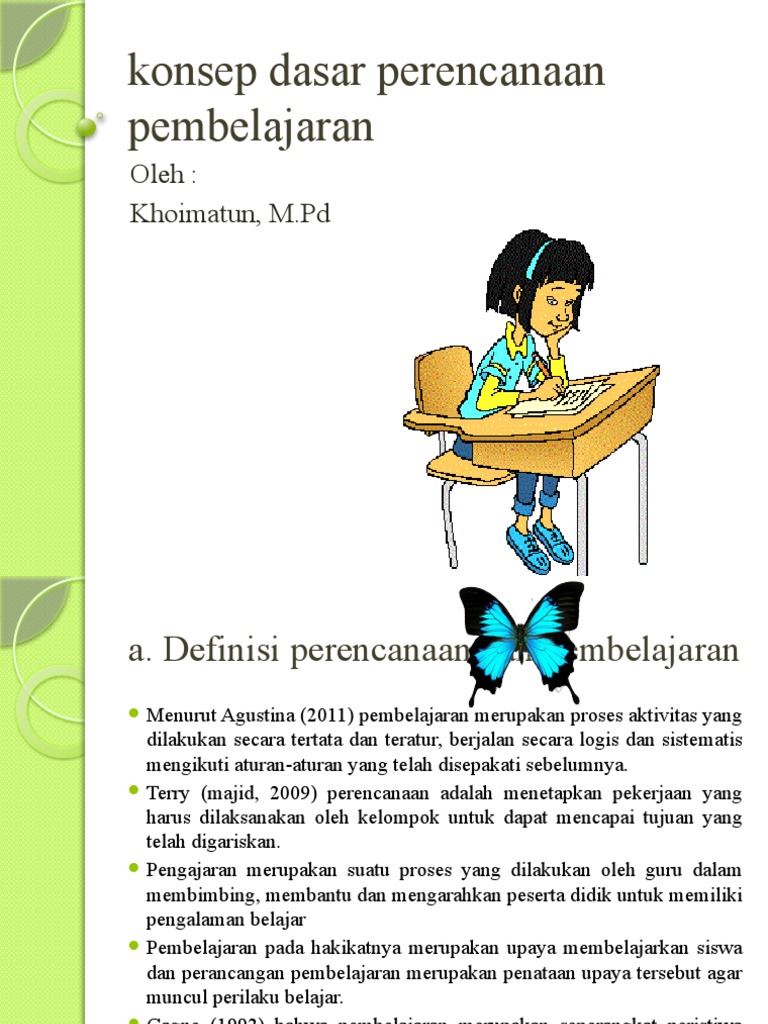 Konsep Dasar Perencanaan Pembelajaran | PDF Konsep Dasar Perencanaan Pembelajaran | PDF