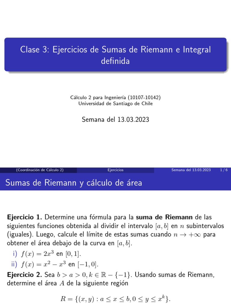 Sumas de Riemann e Integrales | PDF | Integral | Matemáticas