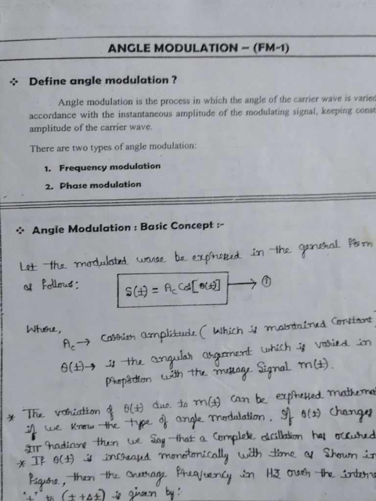 Module 1 Notes | PDF