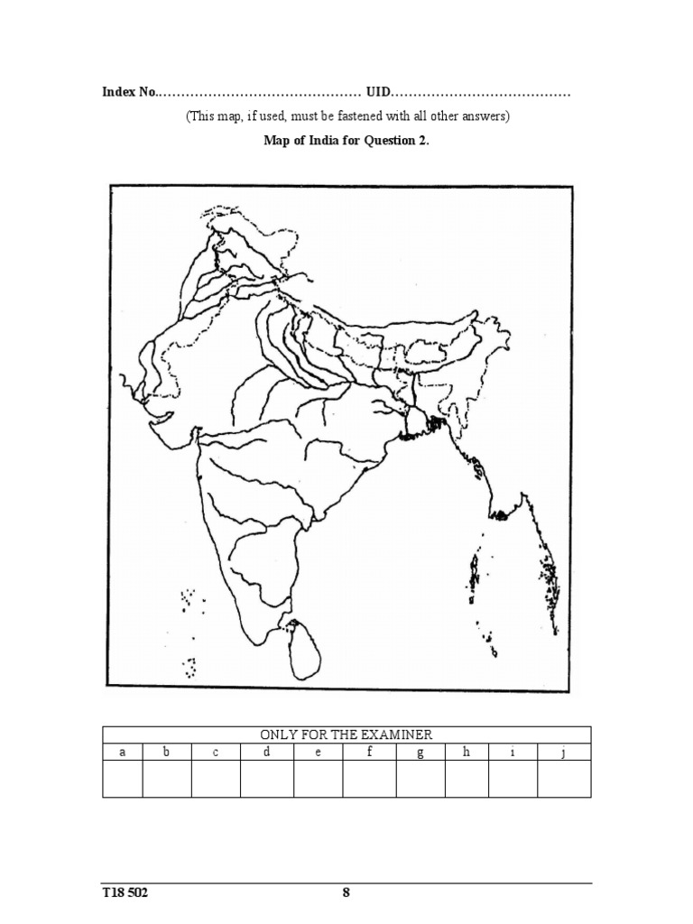 Map Icse | PDF