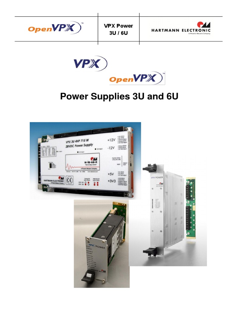VPX Power Module | PDF | Power Supply | Electrical Engineering