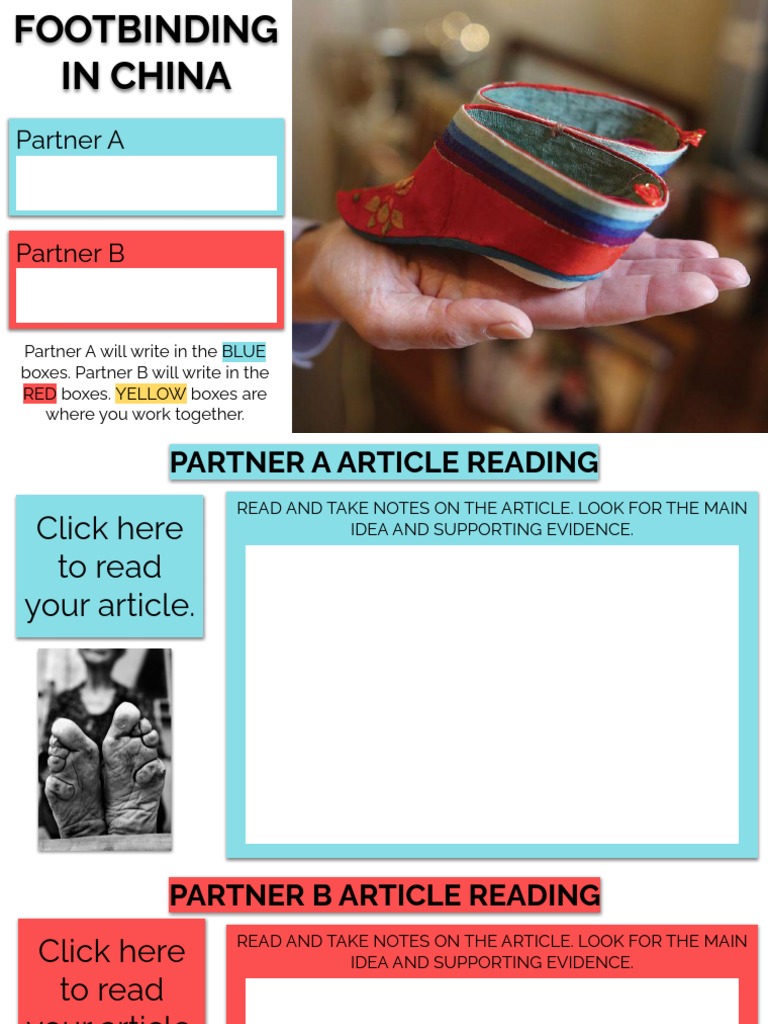 Foot Binding Cyber Sandwich | PDF