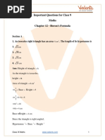 Maths Class Ix Chapter 13 Surface Areas and Volumes Practice Paper 16 ...