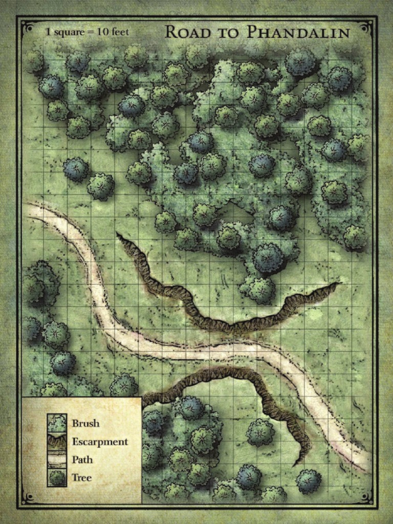 Mapa de Phandalin | PDF