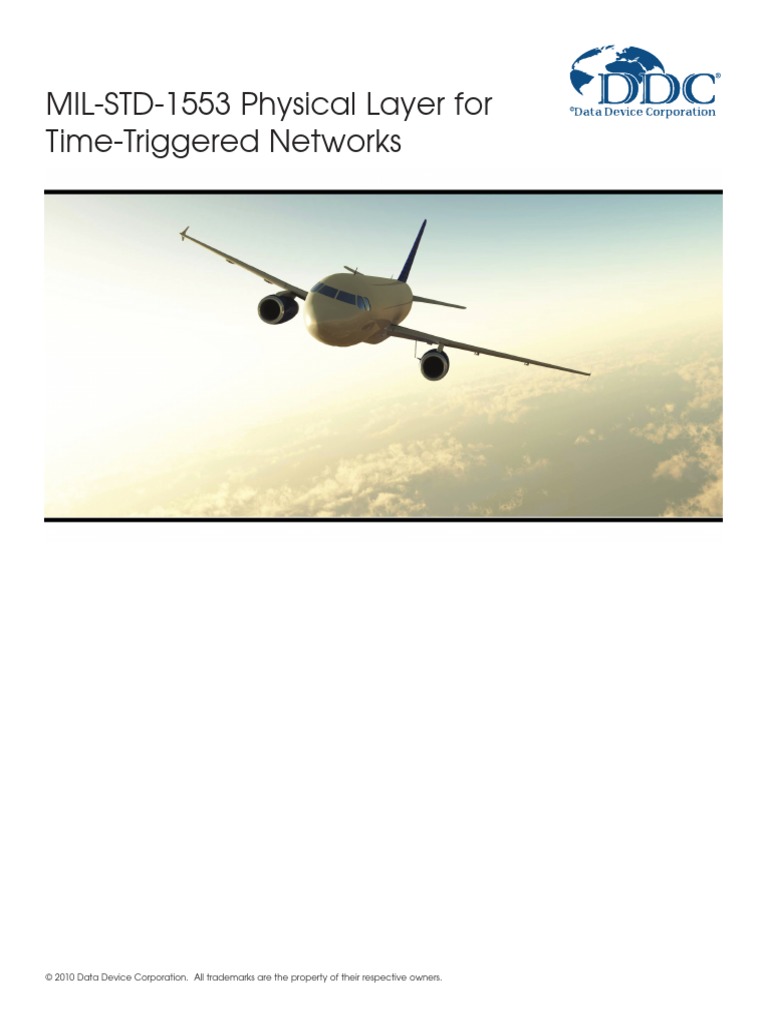 MIL-STD-1553 Physical Layer For | PDF | Electrical Impedance | Network Topology