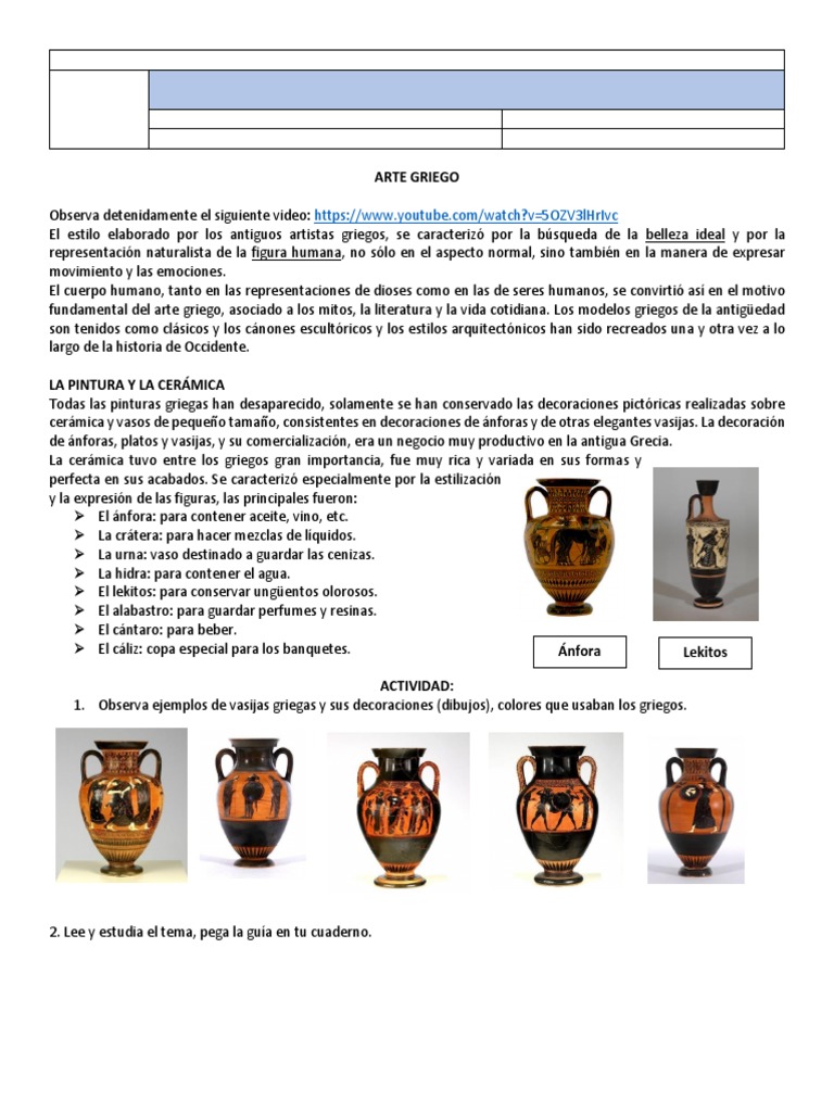 2 Arte Griego | PDF