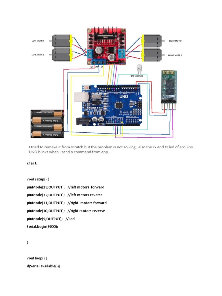 Aurdino Car Connection | PDF