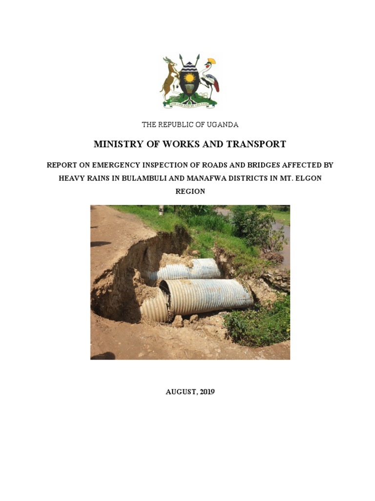 Bulambuli and Manafwa Emergency | PDF | Erosion | Stream
