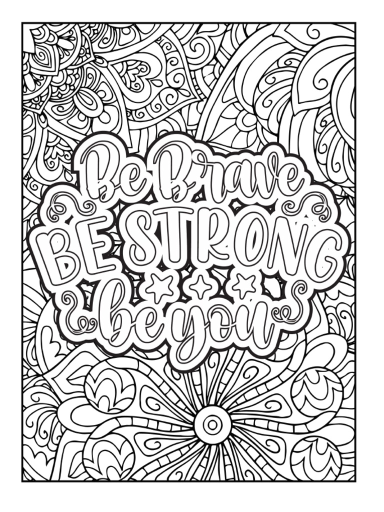 Positive Coloring Book | PDF