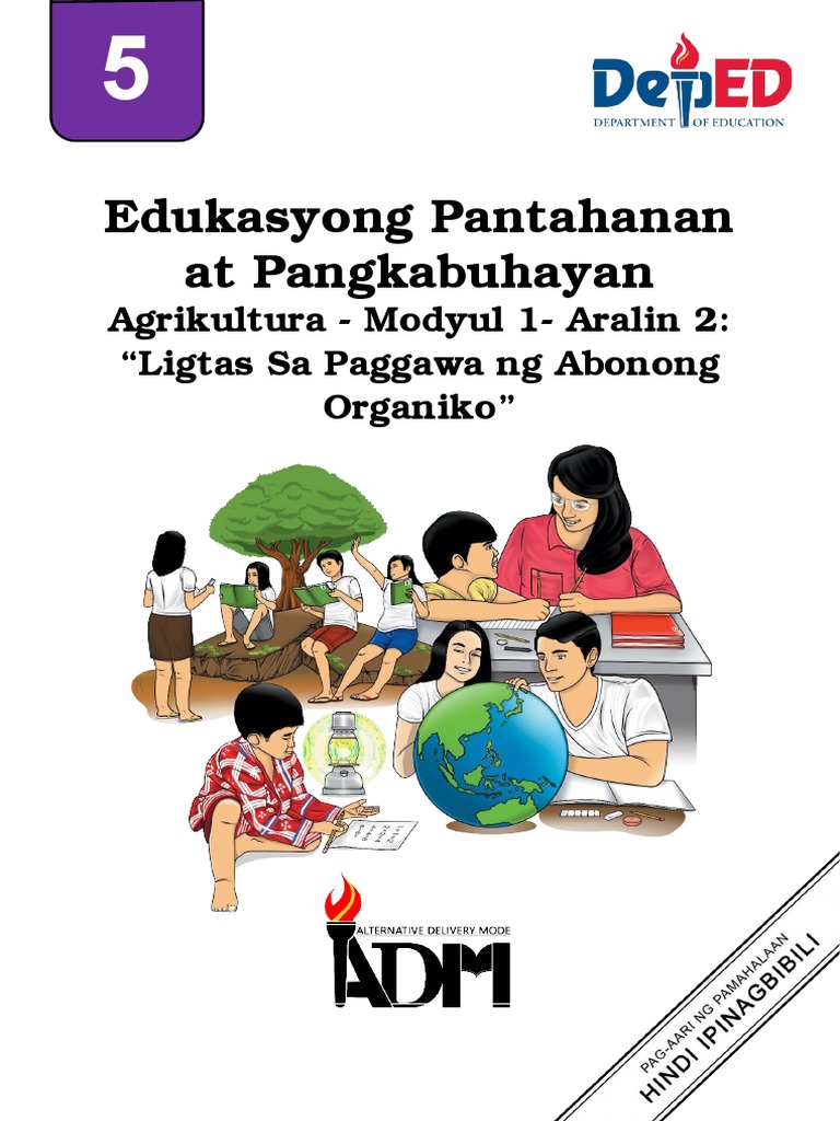 Epp5 q2 Mod1 Aralin2 Ligtas-sa-Paggawa-ng-Abonong-Organiko v4 | PDF