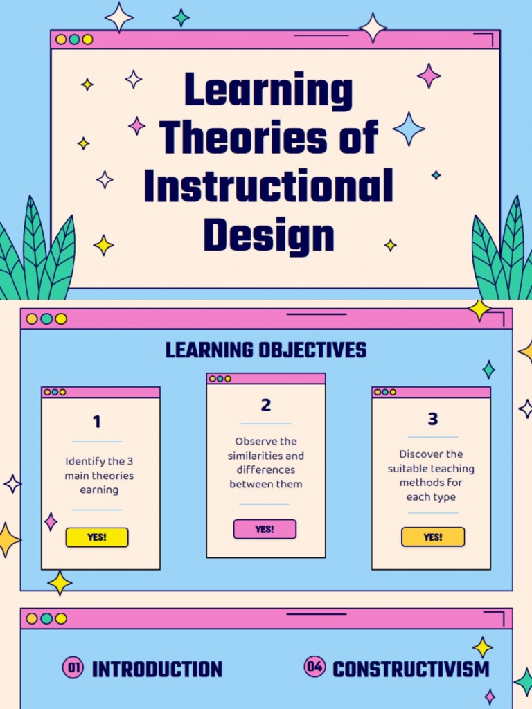 Learning Theories of Instructional Design | PDF