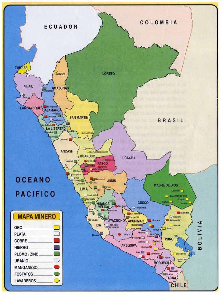 Mapa Del Peru | PDF