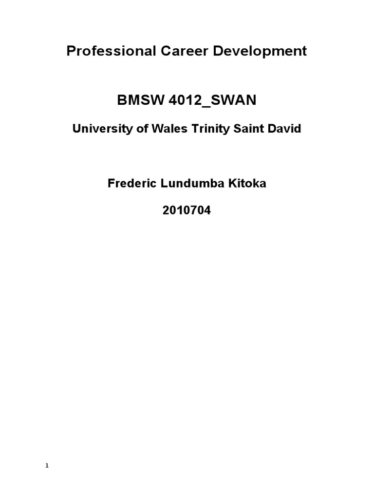 SWOT Analysis for Career Growth | PDF | Swot Analysis | Learning Styles