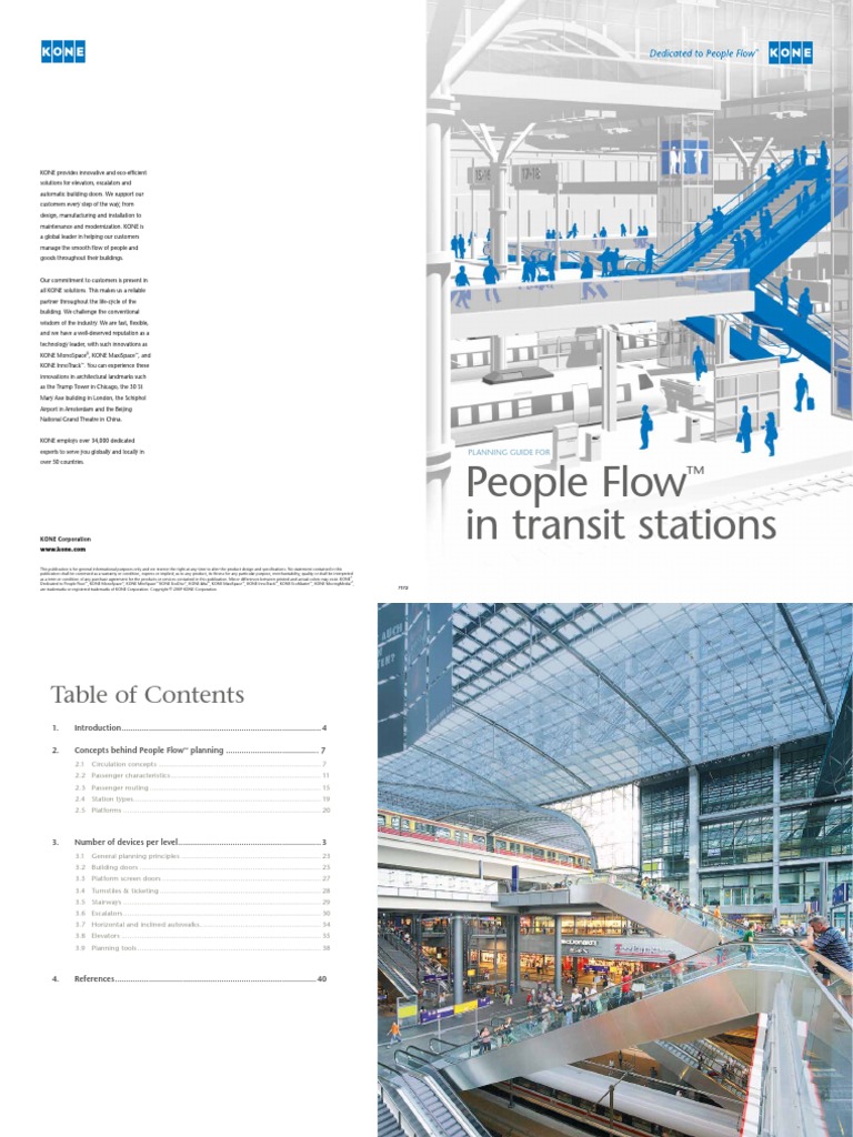 7172 People Flow Planning Guide For Transit Centers Tcm30-25526 | PDF ...