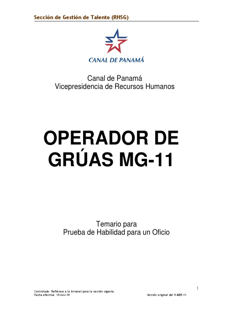 Operador de Grúas MG-11 | PDF | Funciones trigonométricas | Grúa (máquina)