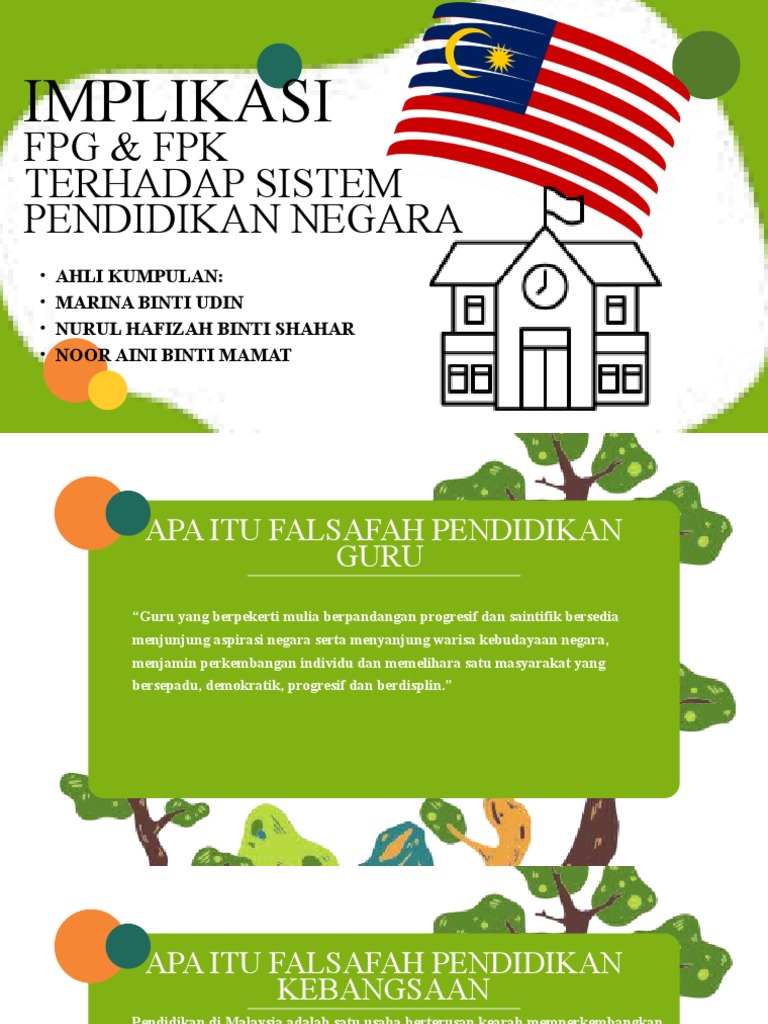 Implikasi: FPG & FPK Terhadap Sistem Pendidikan Negara | PDF