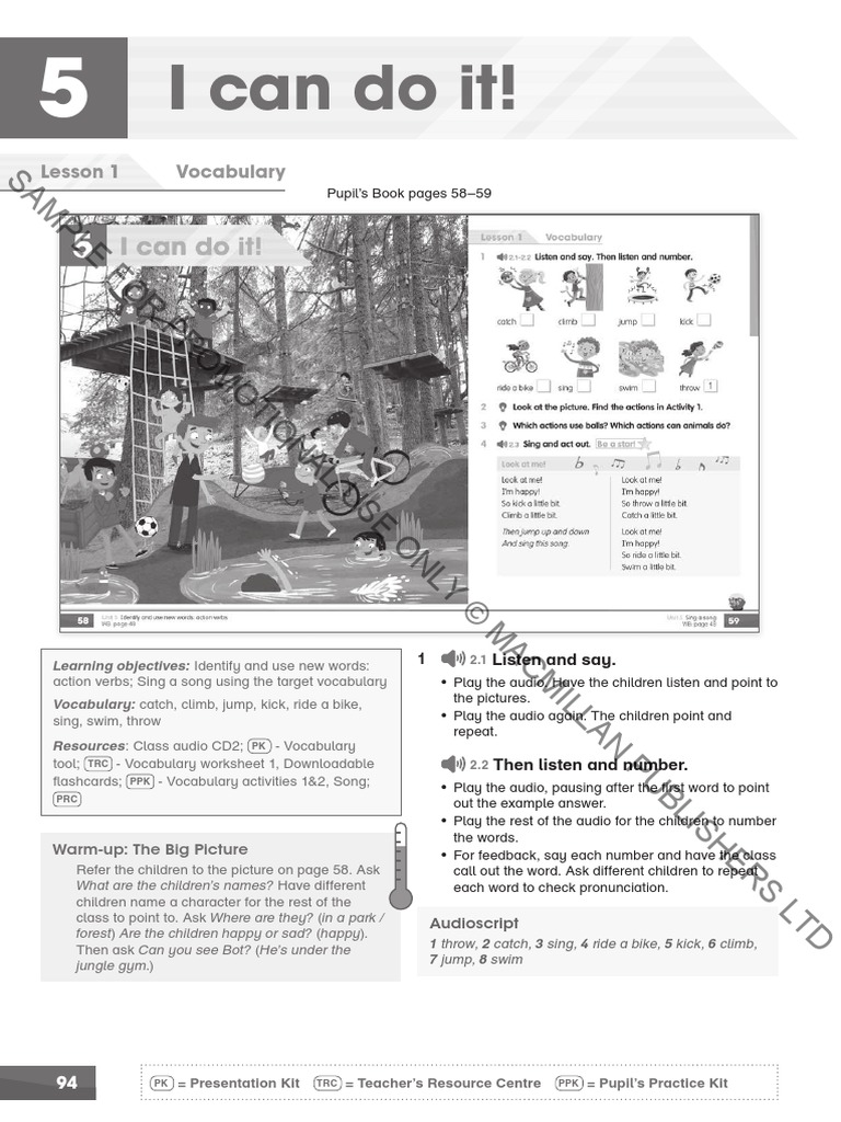 Academy Stars Level 1 TB U5 | PDF | Linguistics | Cognitive Science