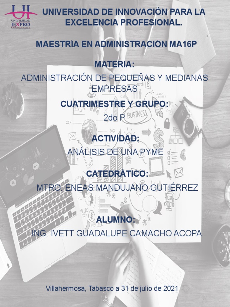 Act3 - Camacho - Acopa - Ivett Guadalupe | PDF | Pequeñas y medianas ...