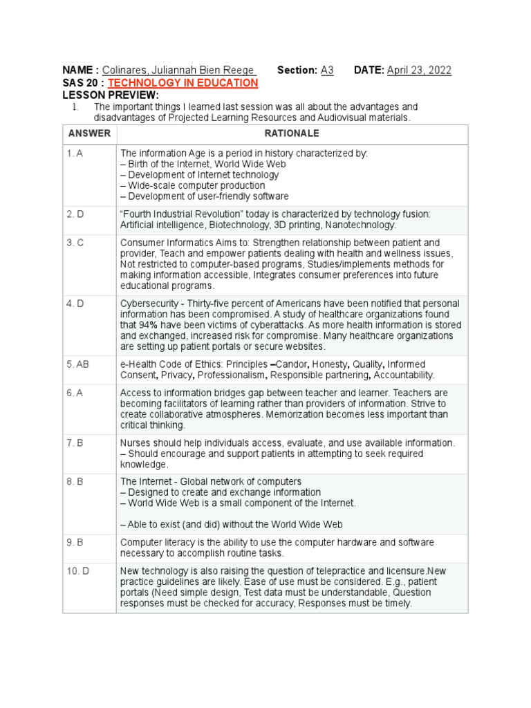 Hes 008 - Sas 20 | Download Free PDF | Internet | Information