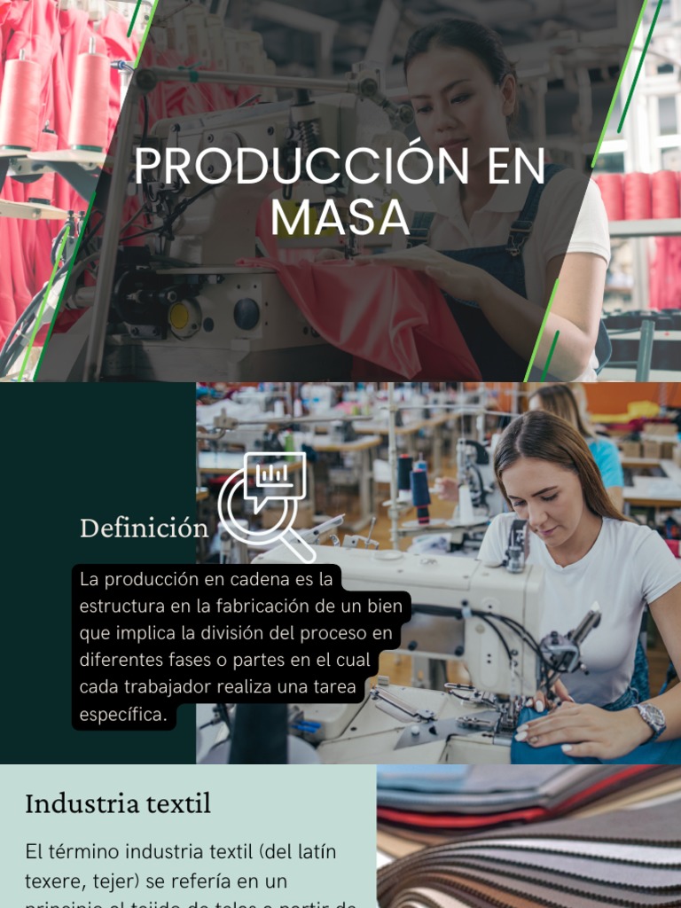 Producción en Masa: Definición y Ejemplos | PDF | Procesos de negocio ...