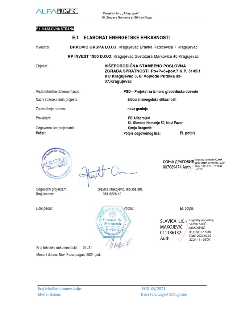 ROP-KRG-18925-CPA-10_2021_Projekat-za-građevinsku-dozvolu_T-ENERGETSKE-EFIKASNOSTI-Brkovic-RP ...