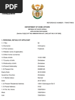 Botswana Affidavit | PDF