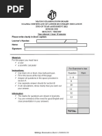 Uneb Uace mtc2 Guide 2022 | PDF