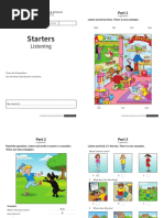 Yle Starters Sample Papers Vol 1 | PDF