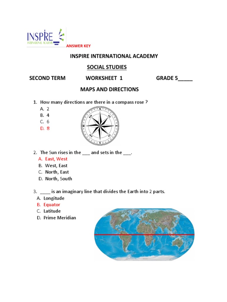 G5 W1 Answer Key | PDF
