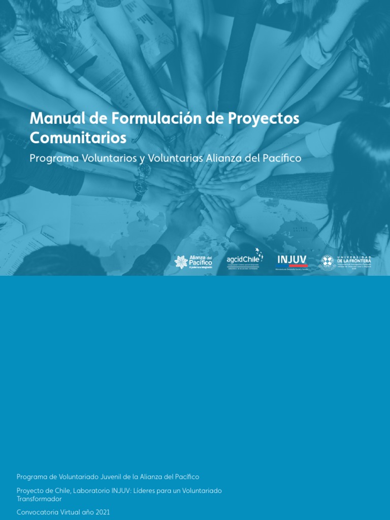 Manual de Formulación de Proyectos Comunitarios 2 | PDF | Pensamiento | Planificación
