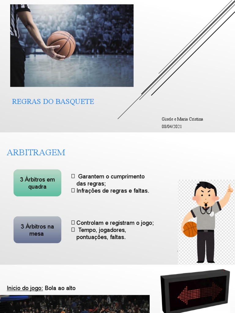 Regras Basicas Basquete | PDF | Esportes
