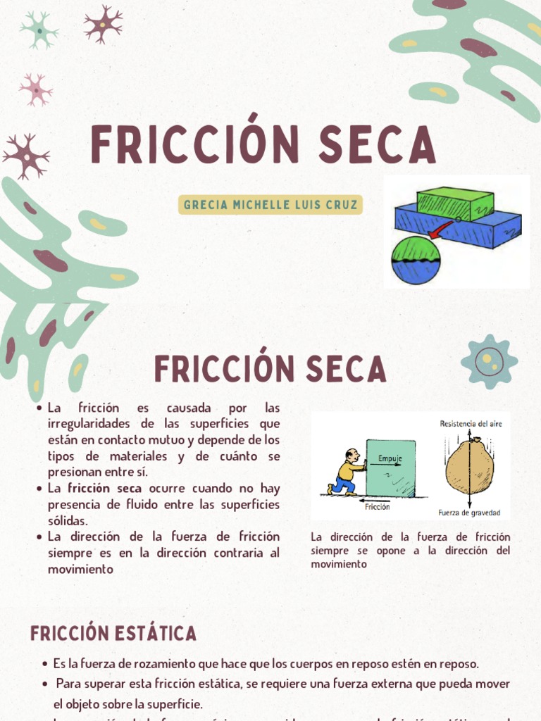 Presentacion Friccion Estática | PDF