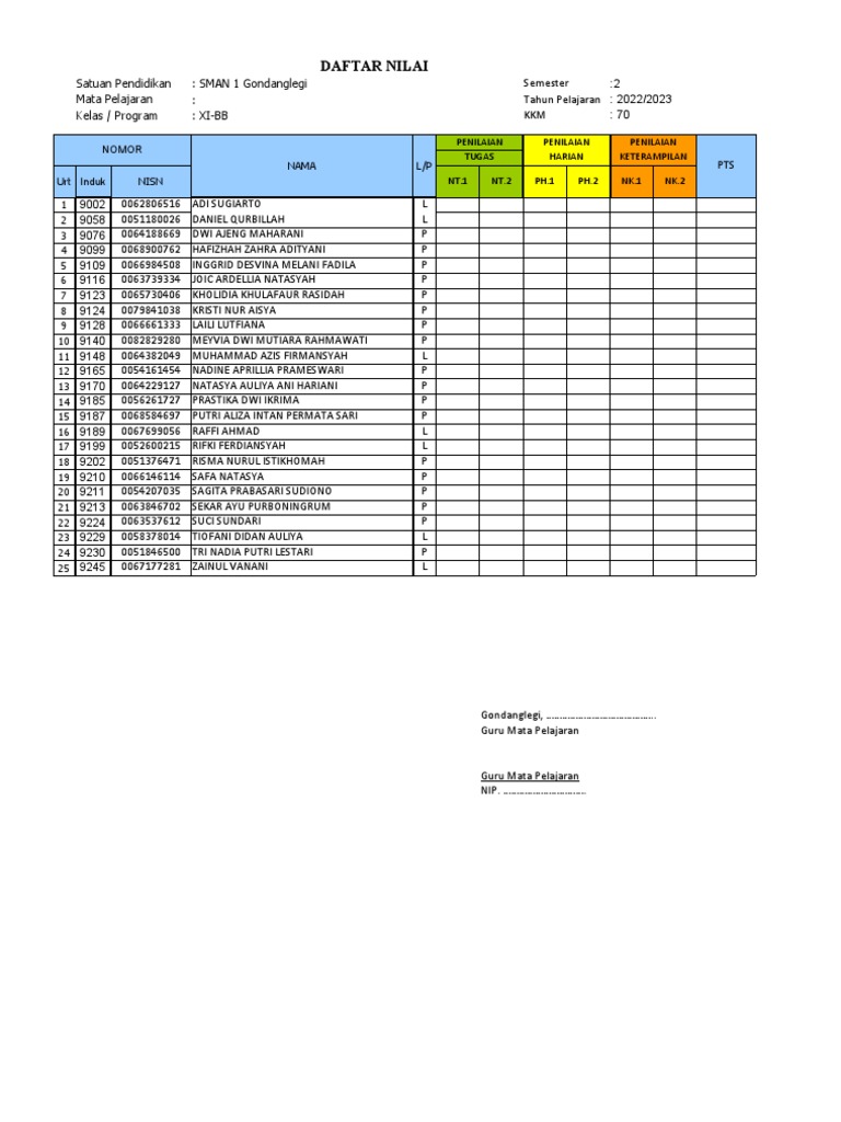 Matwa Dita Danil Kelas XI PTS Genap 2022-2023-1 (1) | PDF
