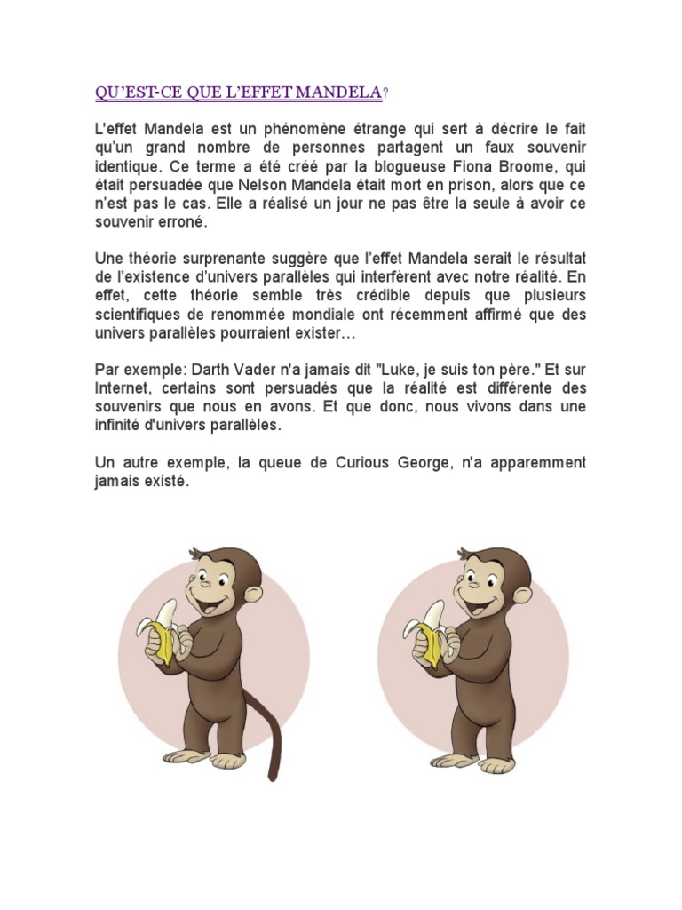 L'effet Mandela | PDF