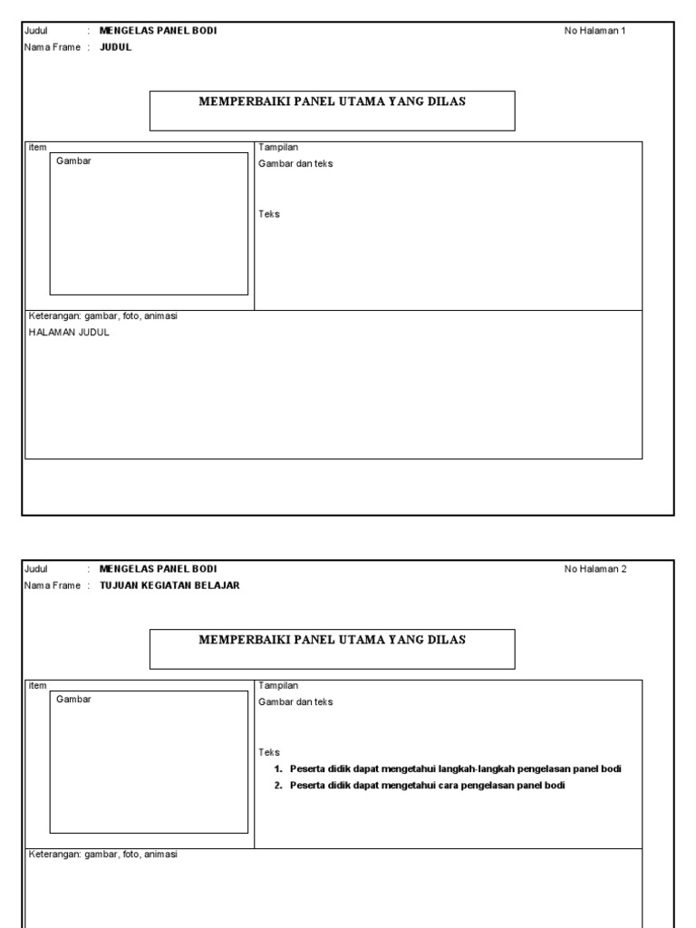 Panduan Mengelas Panel Bodi | PDF