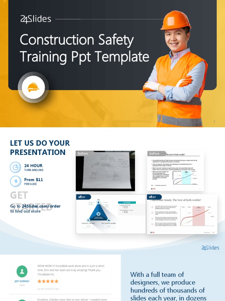 Construction Safety Training Overview | PDF | Business | Economies