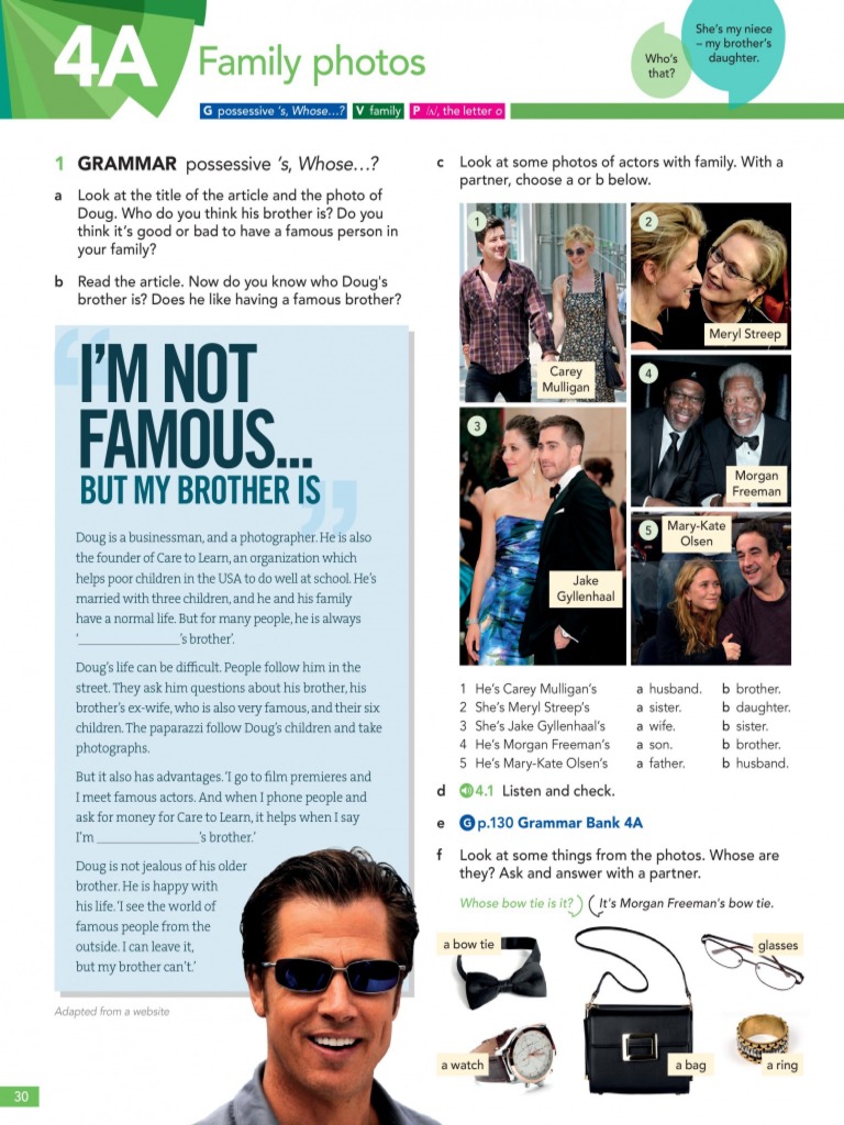 Family, Possessive and Whose | PDF