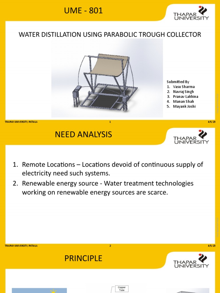 Capstone | PDF | Heat Exchanger | Solar Energy