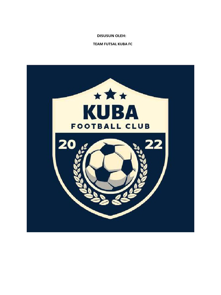 Permohonan Dana Seragam KUBA FC | PDF